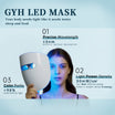 GYH Cloud-SSS 8-Color LED Face Mask Light Therapy,FDA Cleared, Acne Re ...